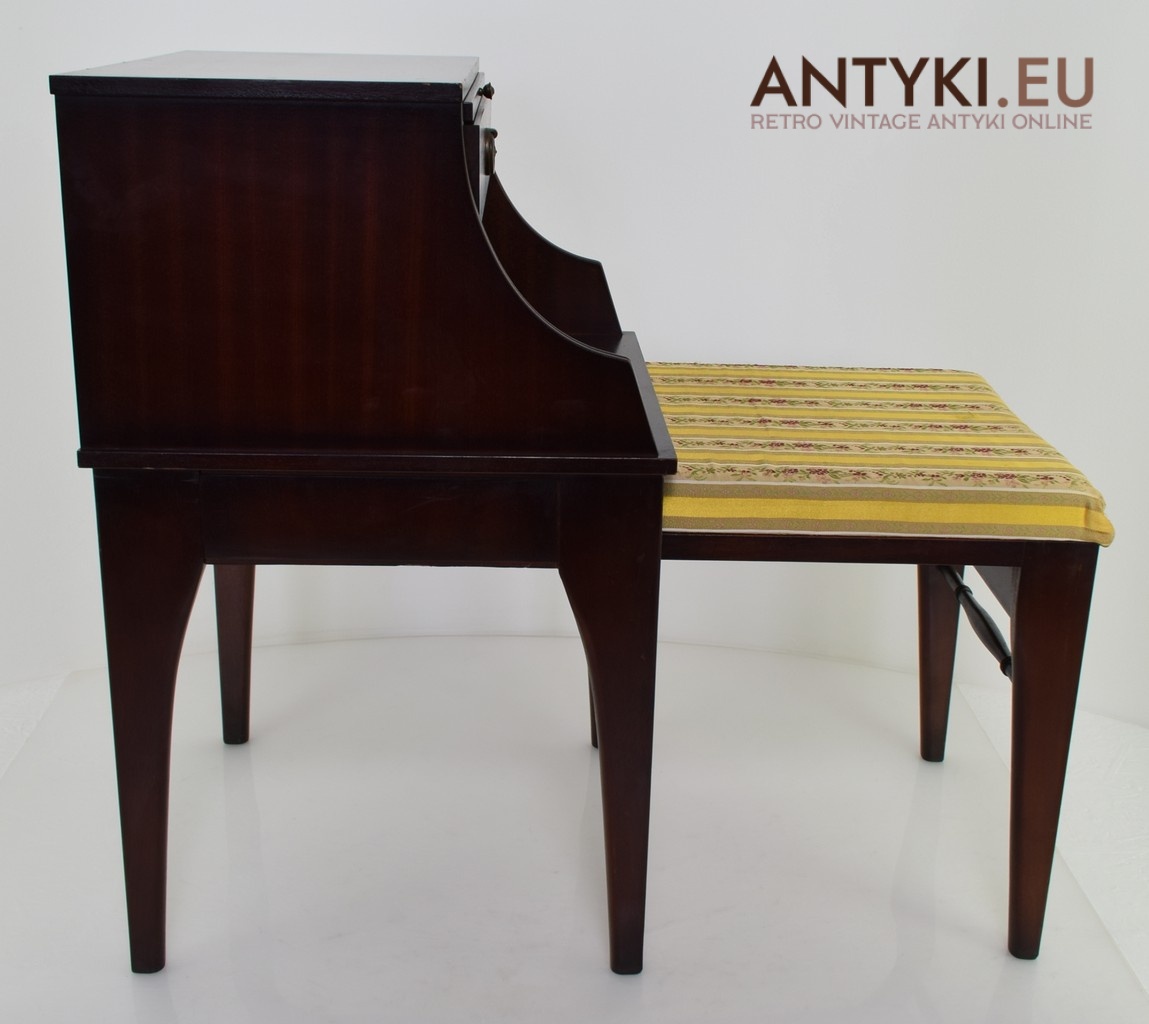 Muzealna angielska szafeczka ,stolik pod telefon w stylu Empire. Meble ...